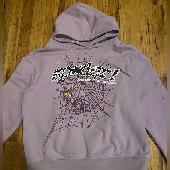 Sp5der | Sweaters | Sp5der Purple | Poshmark